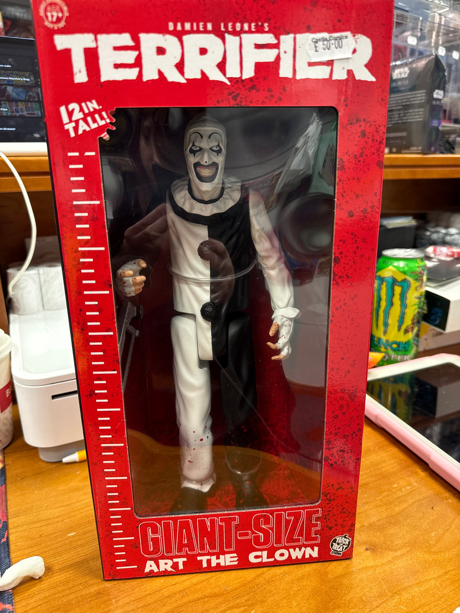 Terrifier – Art The Clown 12' Vinyl Action Figure Trick or Treat Studi ...