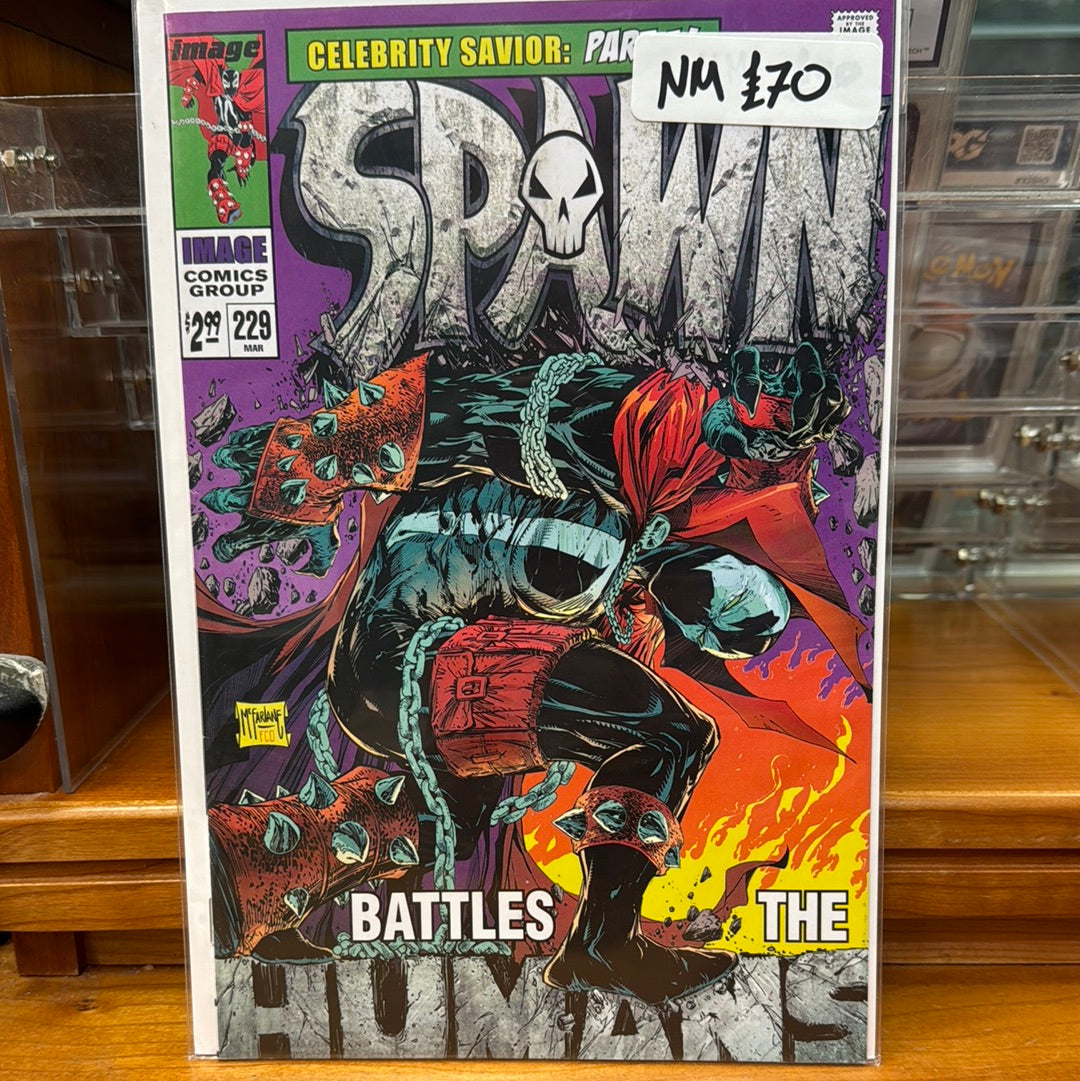 SPAWN ISSUE #229 Cover art inspired by The Incredible Hulk Special #1 ...