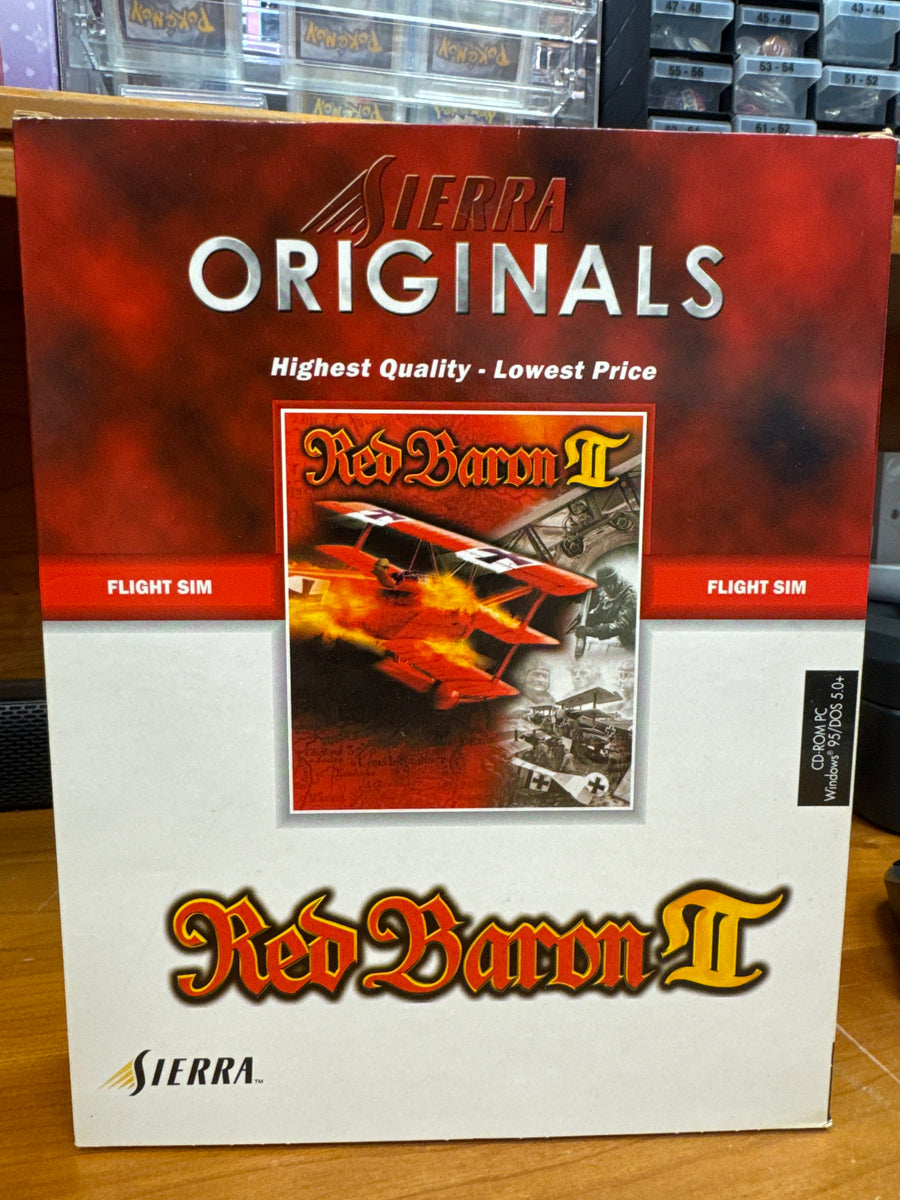 Red Baron 2 Flight Simulator - Big Box PC Game – Castle Comics UK