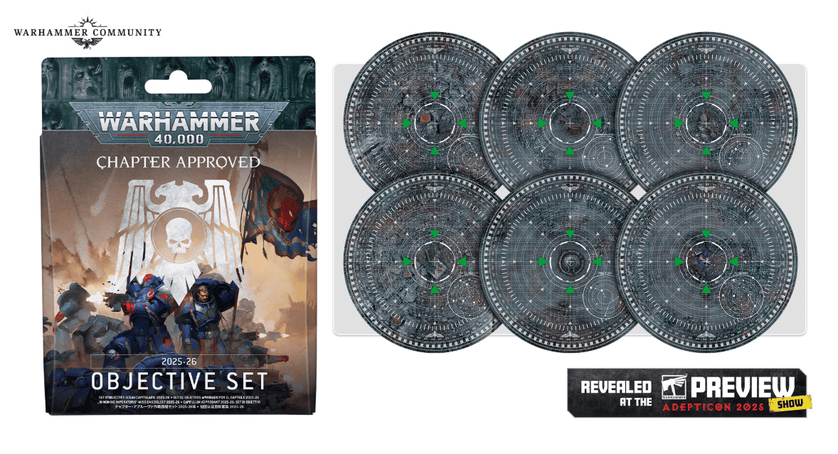 Warhammer 40000 Chapter Approved Objectives Set – Castle Comics UK