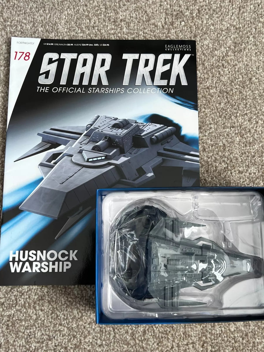 Eaglemoss Star Trek Starships - #178: HUSNOCK WARSHIP – Castle Comics UK