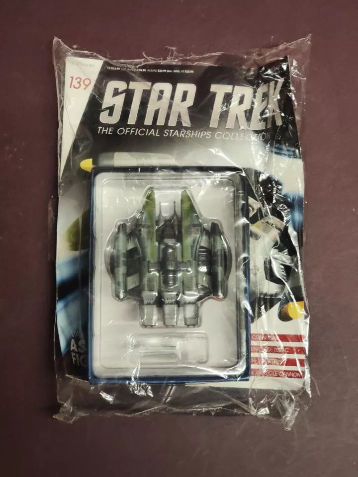 Star Trek Vaadwaur Assault Fighter Starships Collection 139 Model & Ma ...