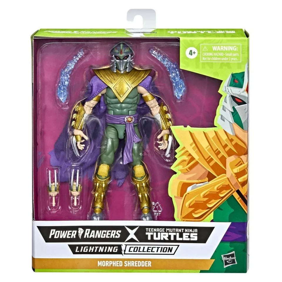 Power Rangers X TMNT Lightning Collection Morphed Shredder Green Range ...