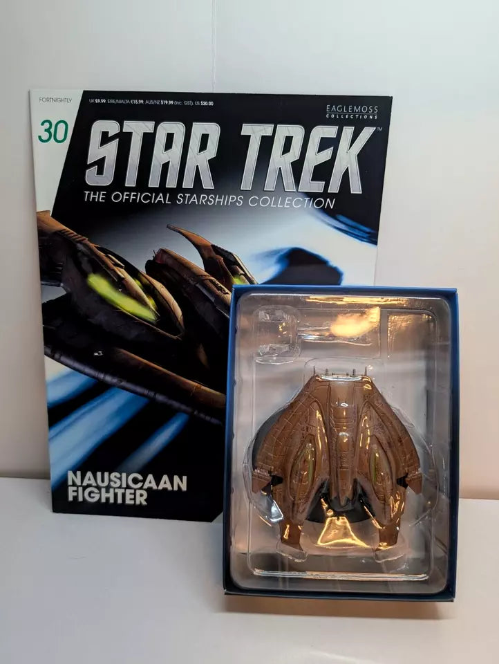 Eaglemoss Star Trek - Nausicaan Fighter #30 w/ Magazine – Castle Comics UK